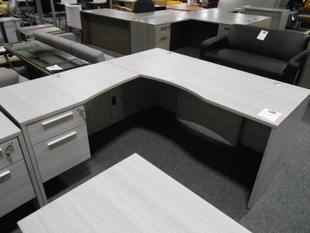 9304 Corp Design Desk & Left Return, 1 Box File for Sale at PVI Office ...