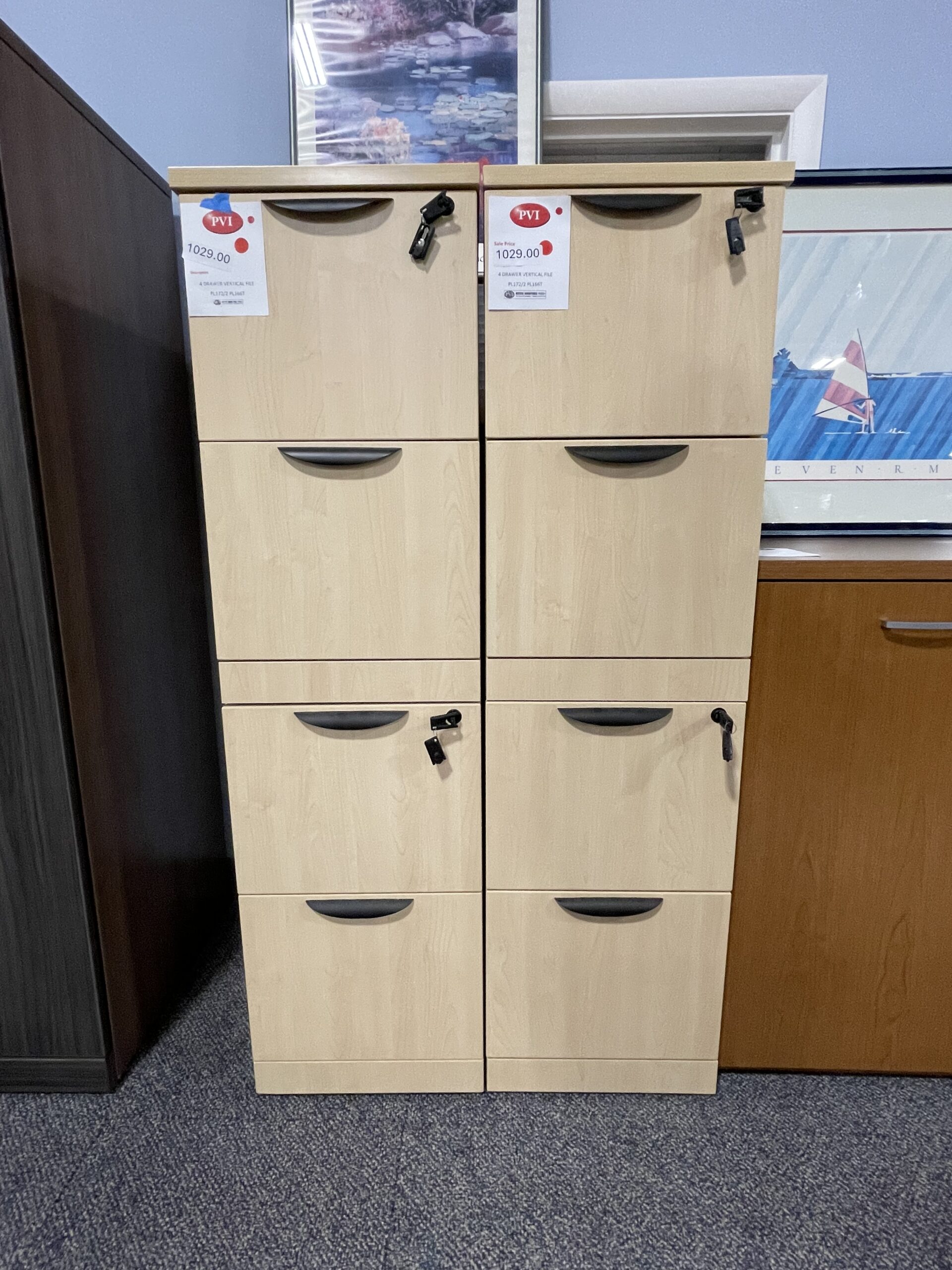 6103 4-Drawer Vertical File for Sale at PVI Office Furniture Plus+ ...